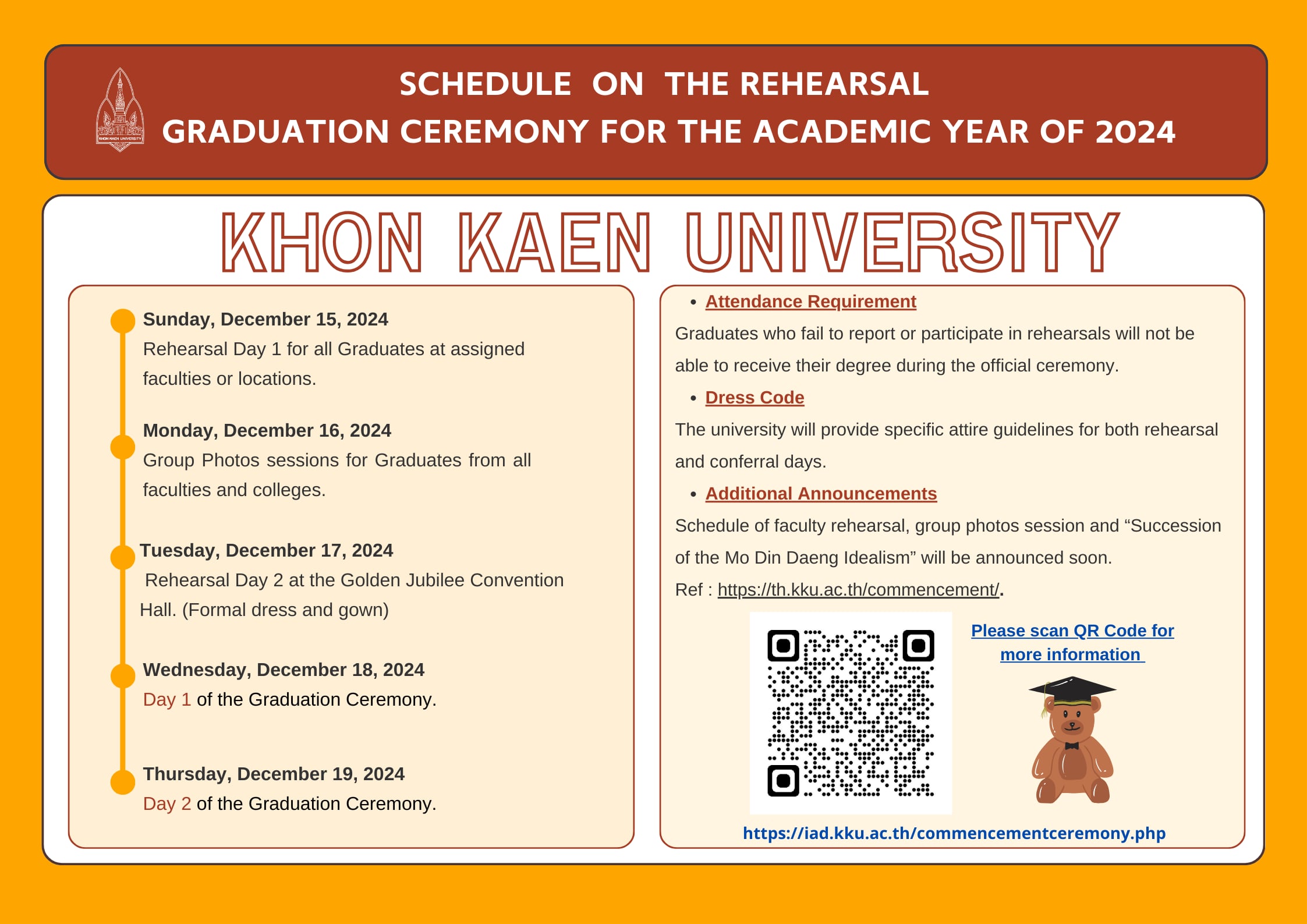 Commencement Ceremony: International Affairs Division | Khon Kaen ...